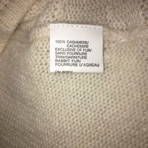 Magaschoni | Accessories | Magasconi 0 Cashmere Rabbit Fur Sequin Cape ...